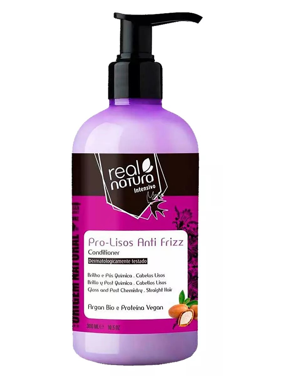 Real Natura Conditioner Pro-Lisos Anti Frizz 300 мл