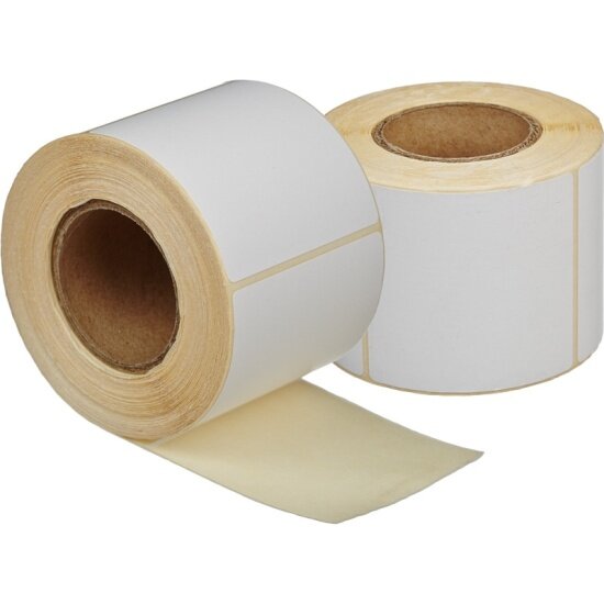 Термоэтикетки Комус Термоэтикетки ЭКО 58x60, без печати, 450шт/рул, вт.40, 24рул/уп