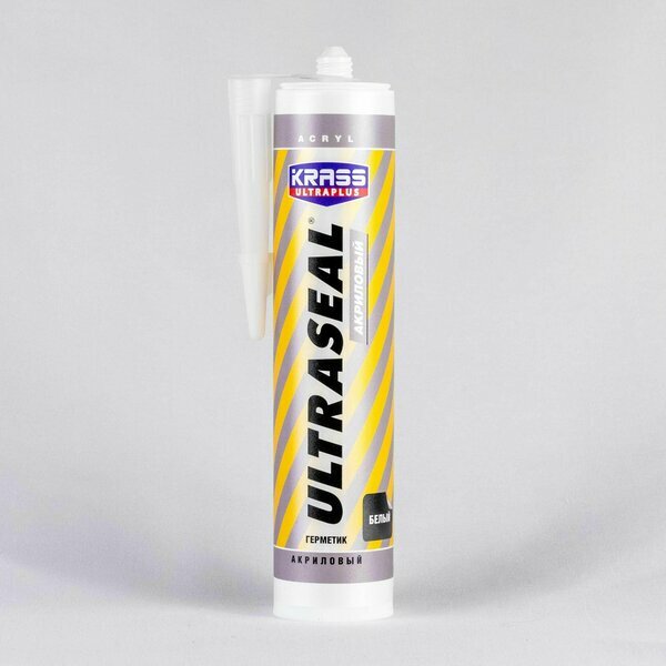 Герметик акриловый KRASS Ultraseal белый 260мл Р