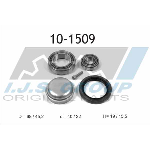 IJS 10-1509 к-кт подшипника ступ. пер\ mb w211 all 02