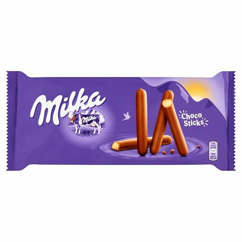 Milka Choco Sticks печенье с шоколадом 112 гр