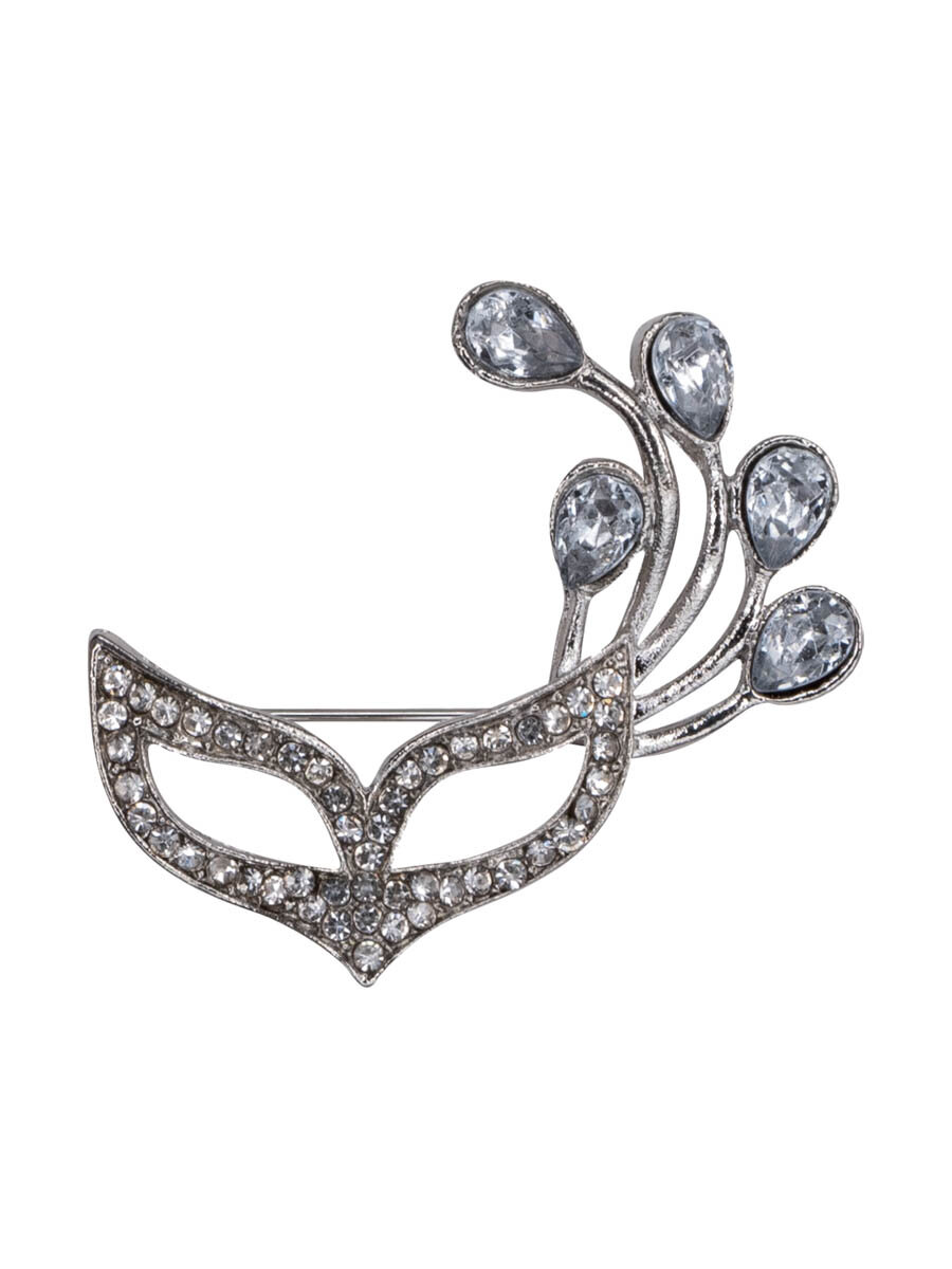 Брошь, стразы