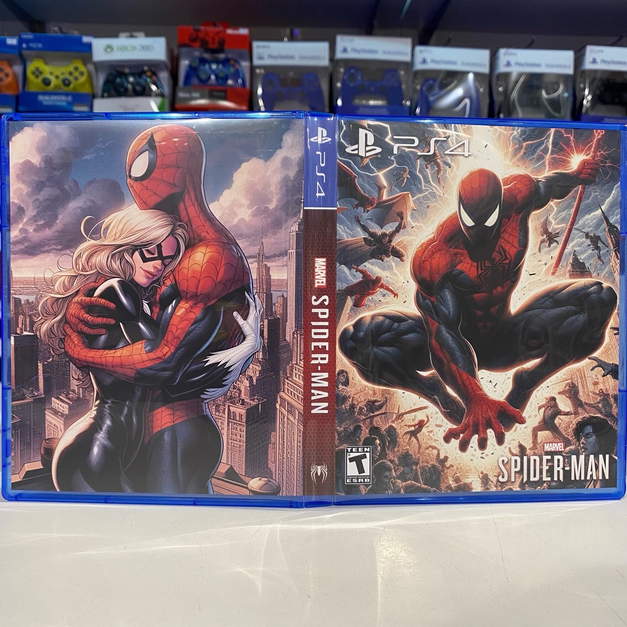 Эксклюзивная обложка PS4 для Spider Man / Человек паук №20
