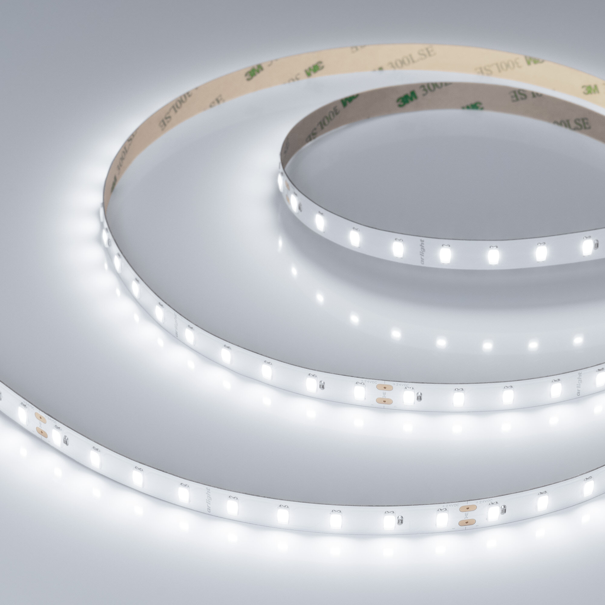 Светодиодная Лента ULTRA-C72-10mm 24V White6000 (7.2 W/m, IP20, 5630, 5m) (Arlight, высок. эфф.200 лм/Вт) 040208
