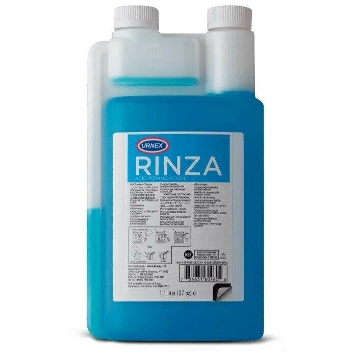 Средство Urnex для промывки молочных систем кофемашин Rinza, 1.1 л — фото 1