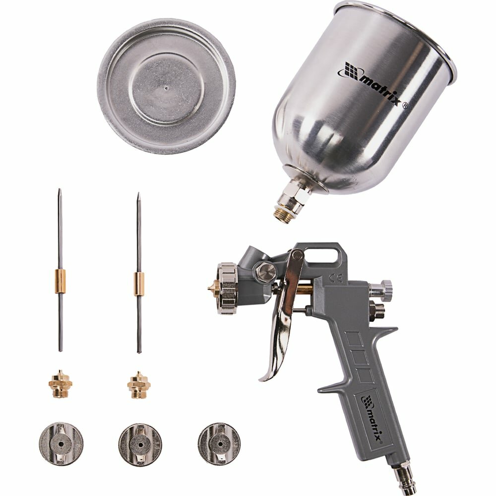 Пневматический краскораспылитель MATRIX 57314 для защиты и декоративного покрытия поверхностей