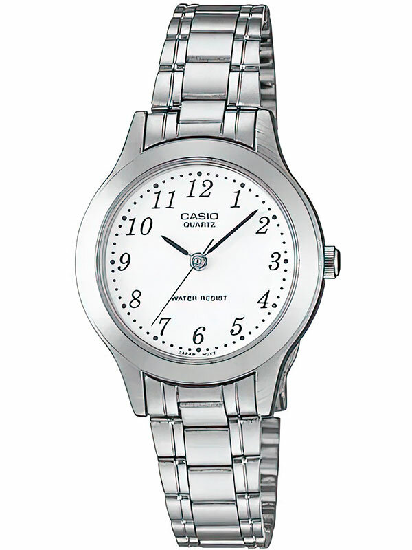 Наручные часы CASIO Collection, серебряный, белый — фото 1