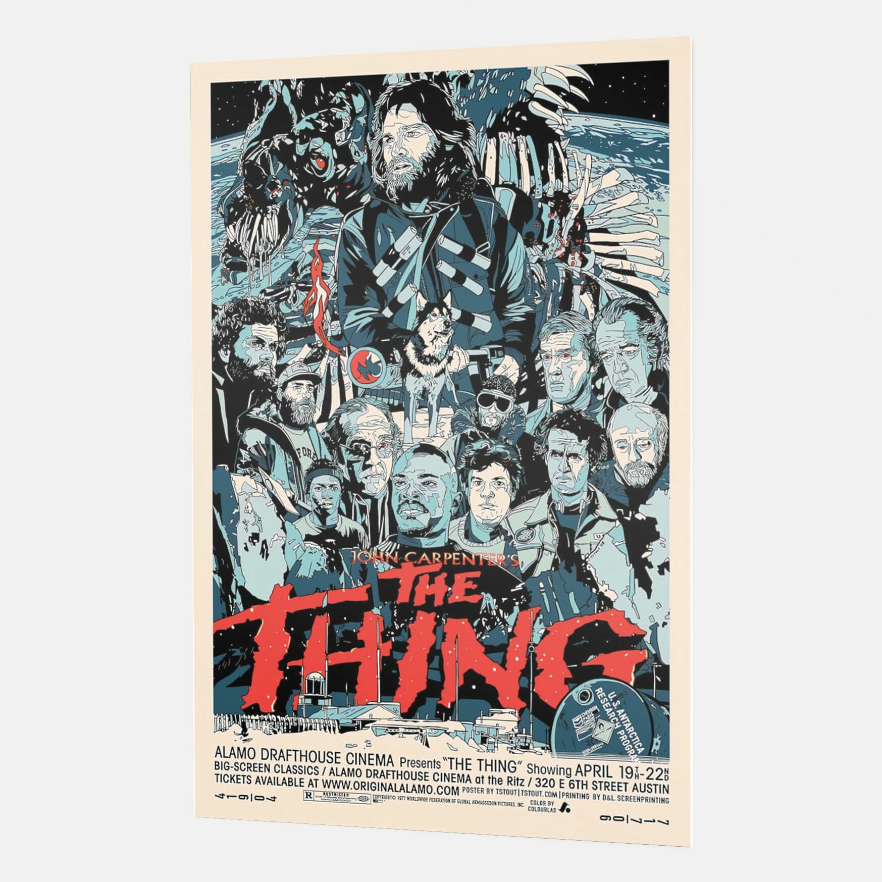 Постер (плакат) фильма Нечто 40x60 см. от Poster4me