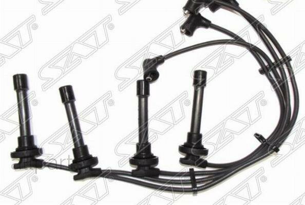 SAT ST-32700-P0D-000 Провода высоковольтные HONDA ODYSSEY/ACCORD 94-F18B/F20B/F22B (кругл. резин.)