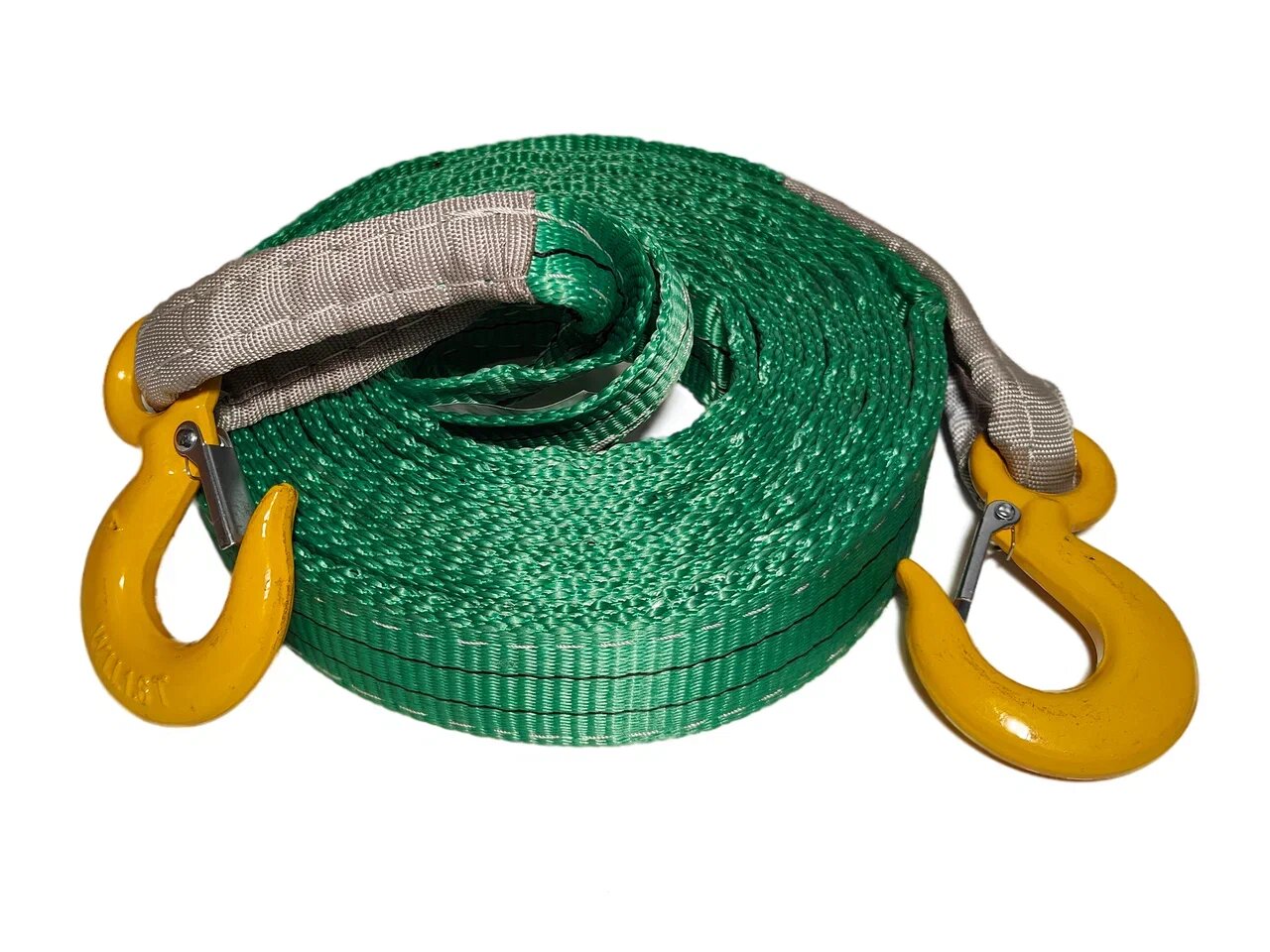 Буксировочный трос ООО "Стропы-Канаты" 7т/6м (крюк-крюк). Для буксировки авто.