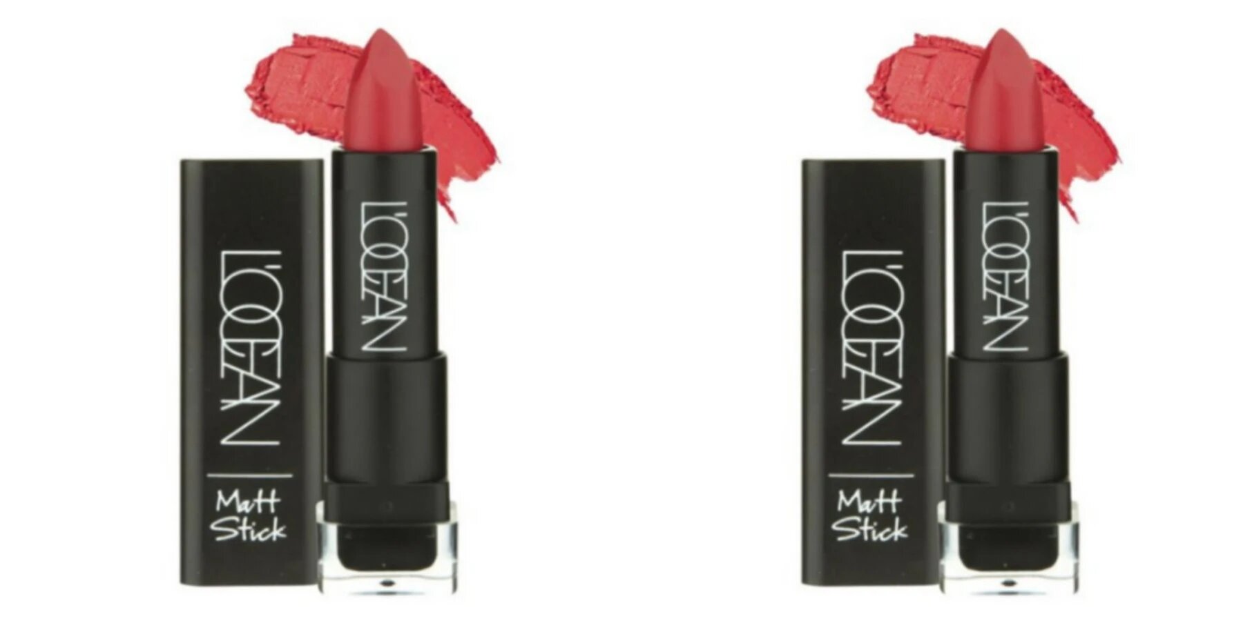 Матовая помада для губ L’ocean Matte Stick 01 Dorothy Red, 3,3 г, 2 шт