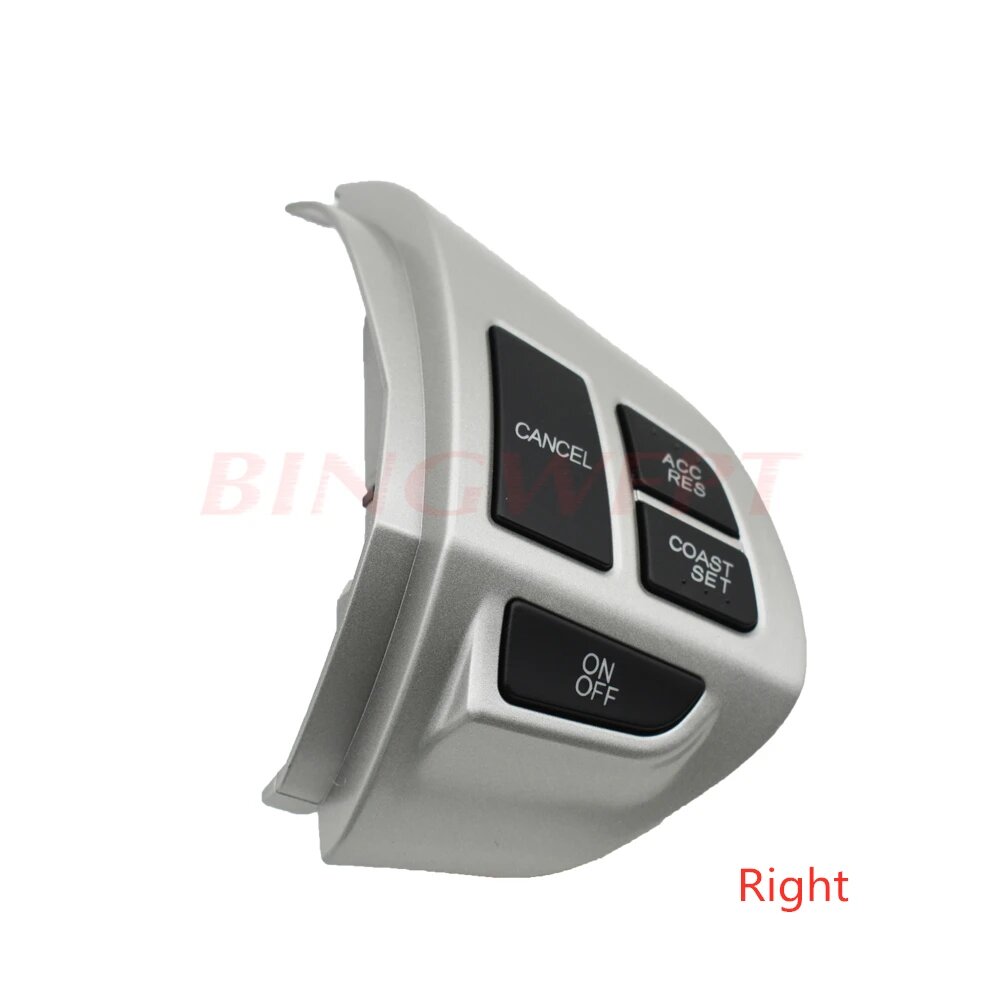 Для Mitsubishi Lancer CX 10 Lancer X Outlander ASX Colt Pajero Sport RVR Многофункциональная кнопка рулевого колеса круиз контроль Swit Silver Black-Right