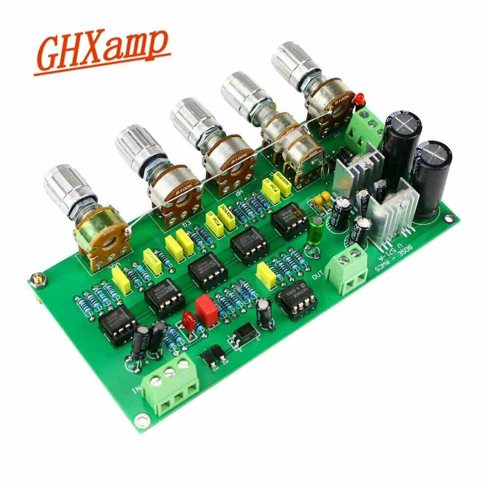 GHXAMP TL072 Tone Subwoofer Pre-amplifier Filter Board