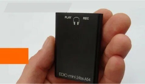 Диктофон EDIC-mini 24bs A54-300h Автономность до 70 часов; Активация по голосу VAS