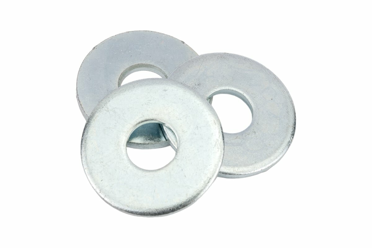 Крепежная техника Шайба плоская увеличенная DIN 9021 М12 100 шт 493110 БК