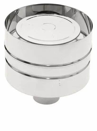 Дефлектор d 120 толщ. 0,5 нерж (430)