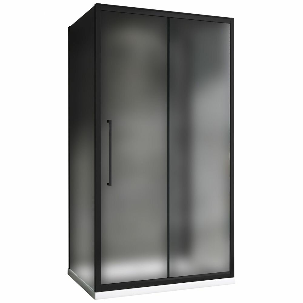 Душевой уголок Abber Schwarzer Diamant 1100х900х1950 мм AG30110BMH-S90BM-S90BM