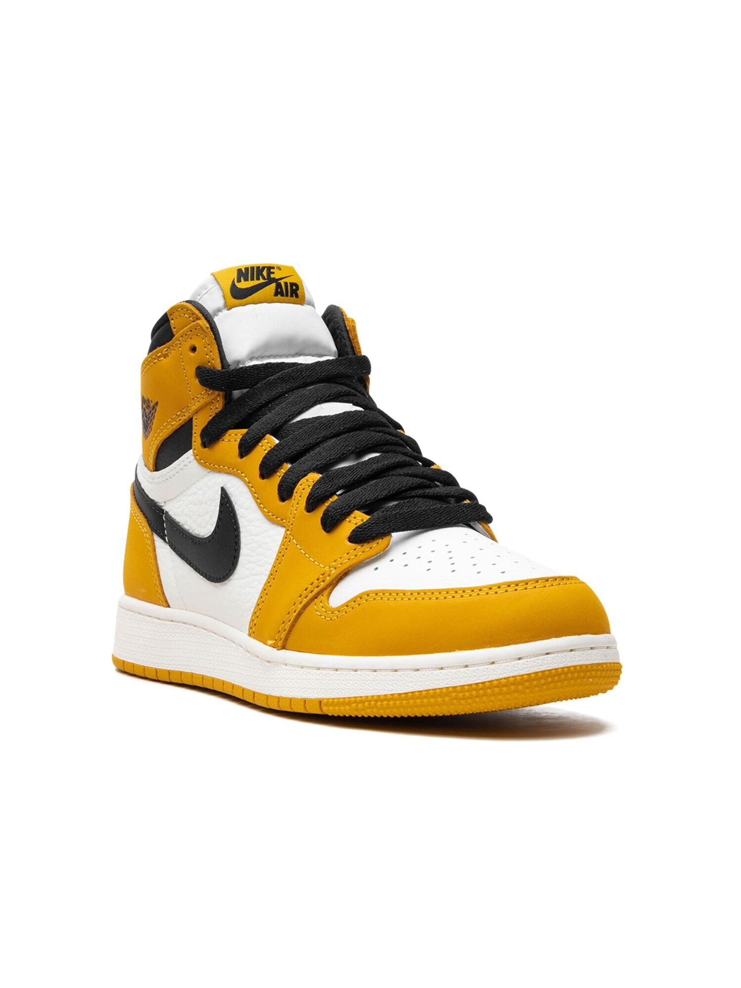 Кроссовки Air Jordan 1 Retro High OG Yellow Ochre/Black