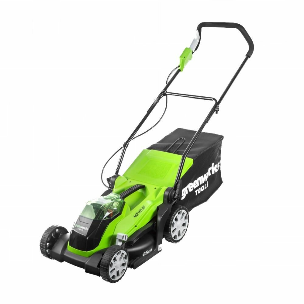 Аккумуляторная газонокосилка Greenworks G40LM35 2501907