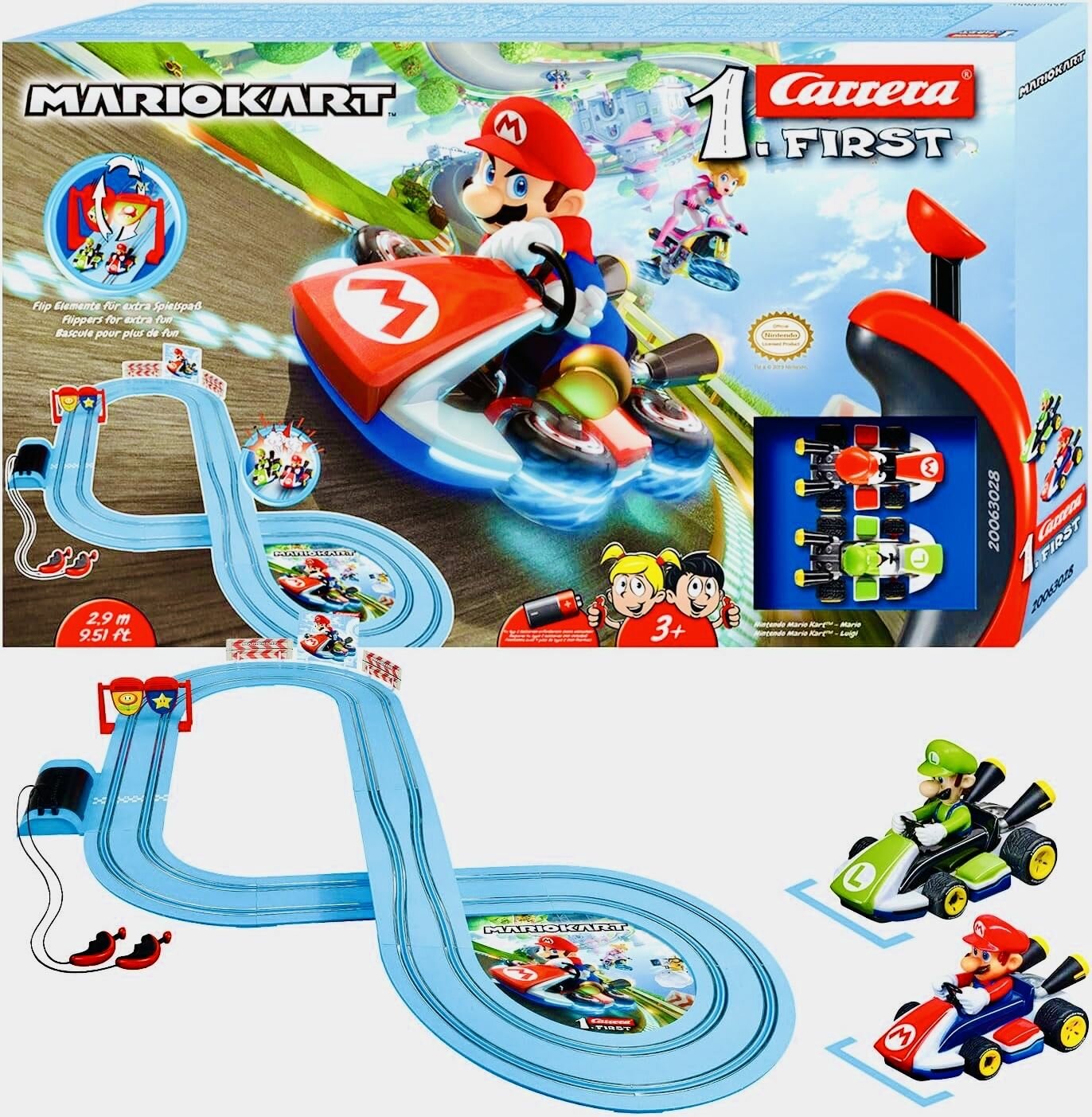 Марио карт Carrera Гоночный Трек Mario Kart - 2.9 метра (лицензия)