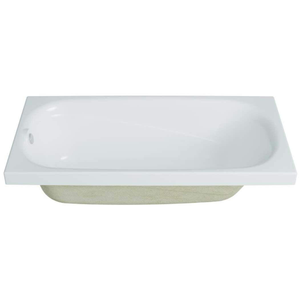 Ванна прямоугольная Тритон акриловая Европа 1600х700х570 мм (Щ0000043363) (без монтажного комплекта/ножек)