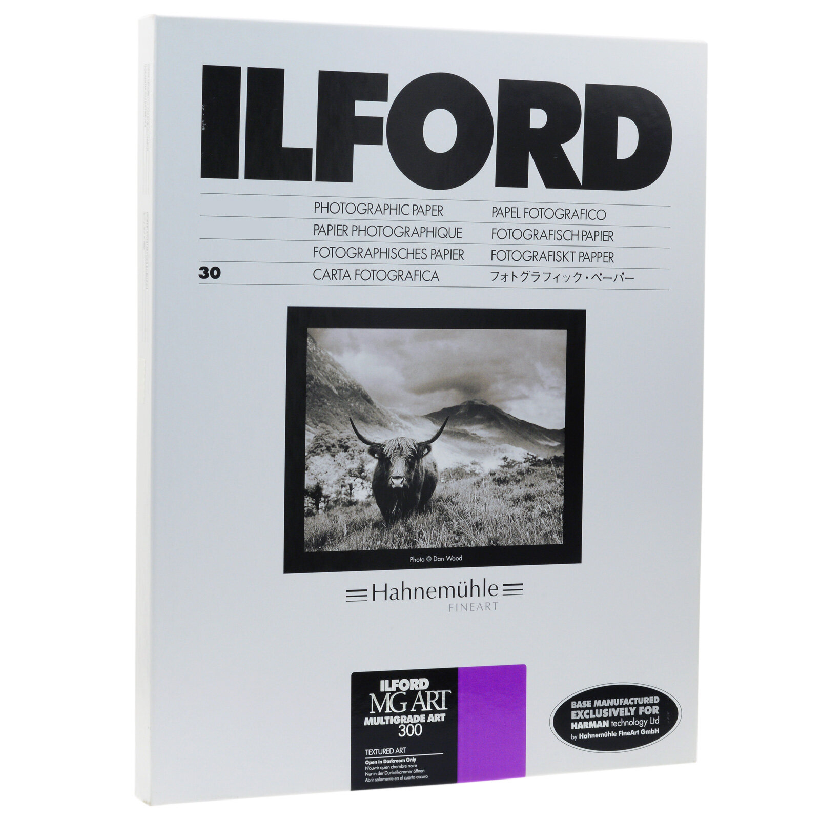 Фотобумага Ilford MG ART 30,5x40,6/30 листов матовая, текстурная