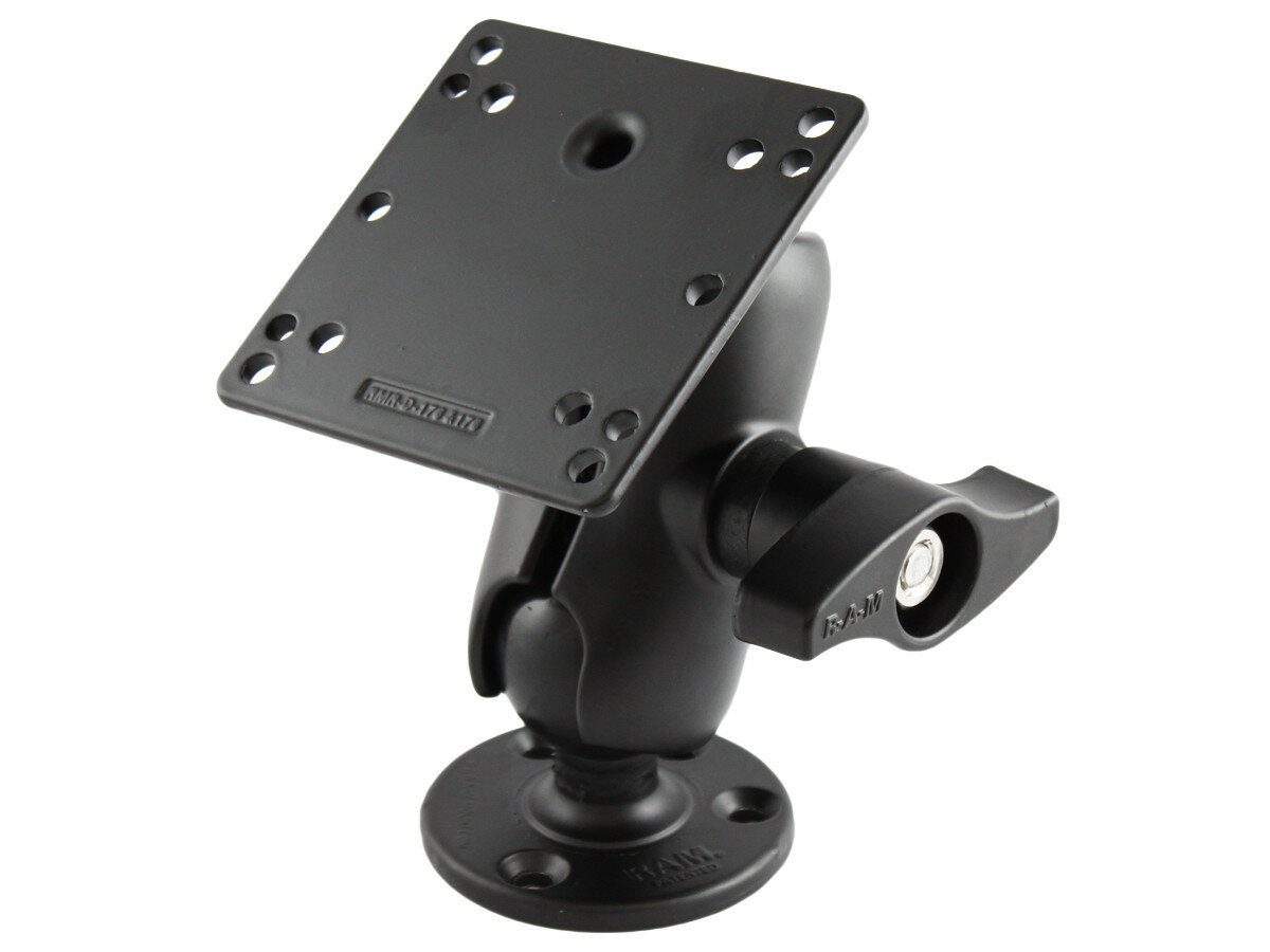 RAM-D-101U-C-NEC2 крепление RAM Короткая муфта 129 мм площадка VESA шары 57 ммD