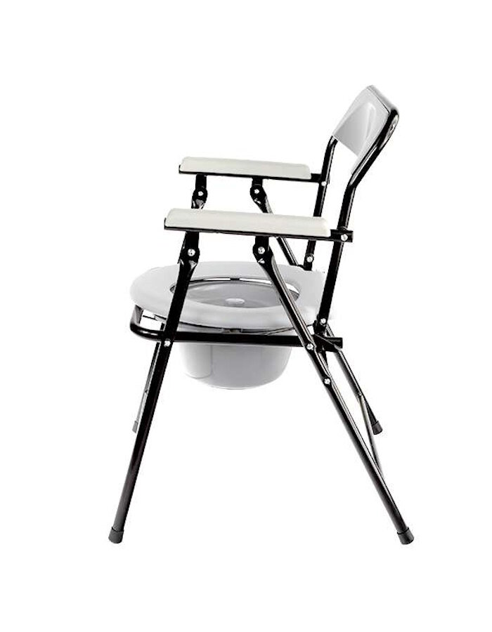Туалет-стул WC600 складной черный