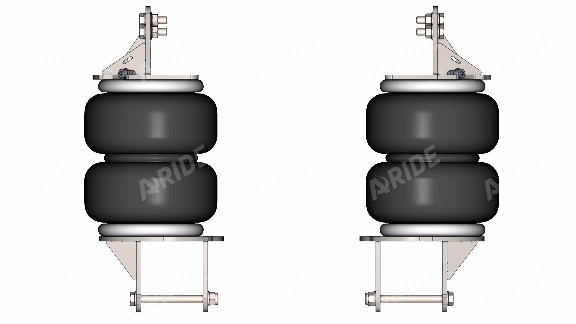 Пневмоподвеска для Isuzu Forward (18 тонн), передняя ось, Арайд, 31056.01