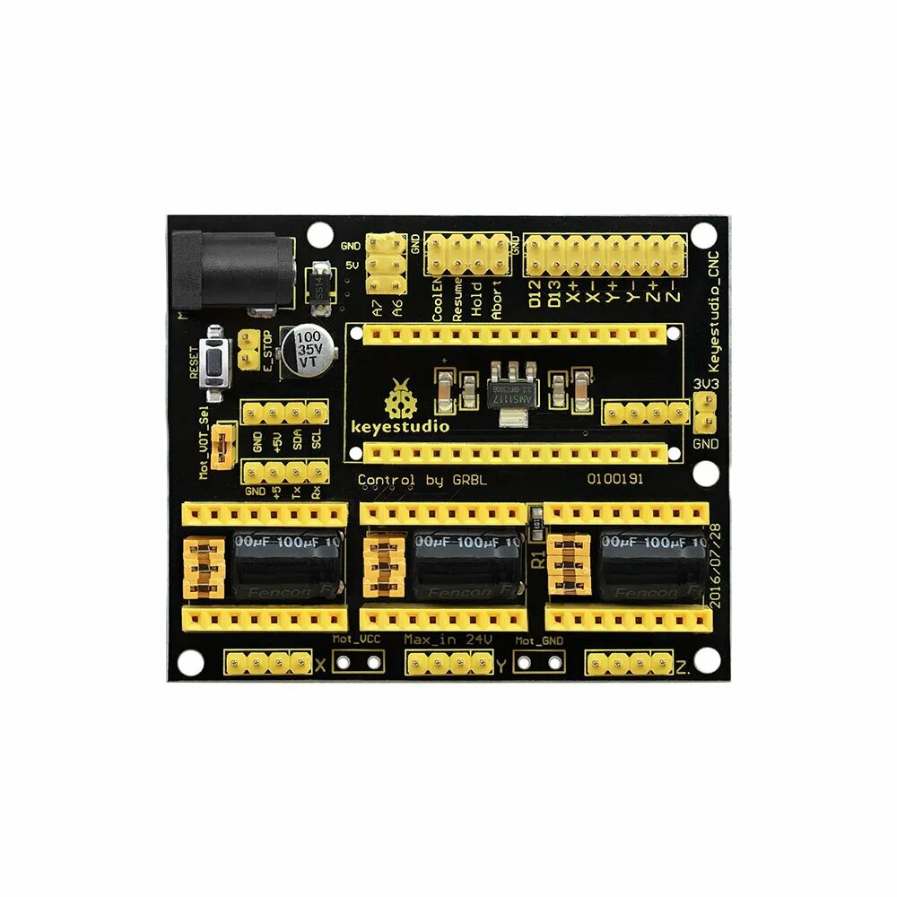 Keyestudio CNC Shield V4 для Arduino