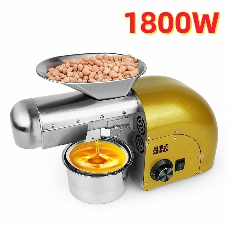 1800WМаслопресс бытовой шнековая