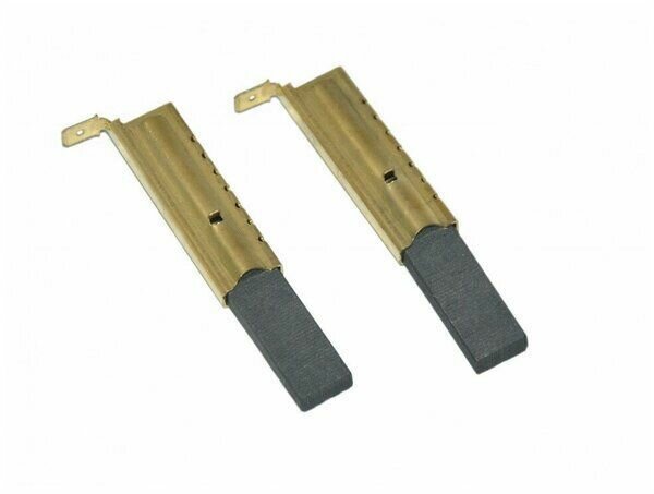 Угольные щетки двигателя стиральной машины 13,5 Х 5 Х 35 мм, комплект сэндвич, металл