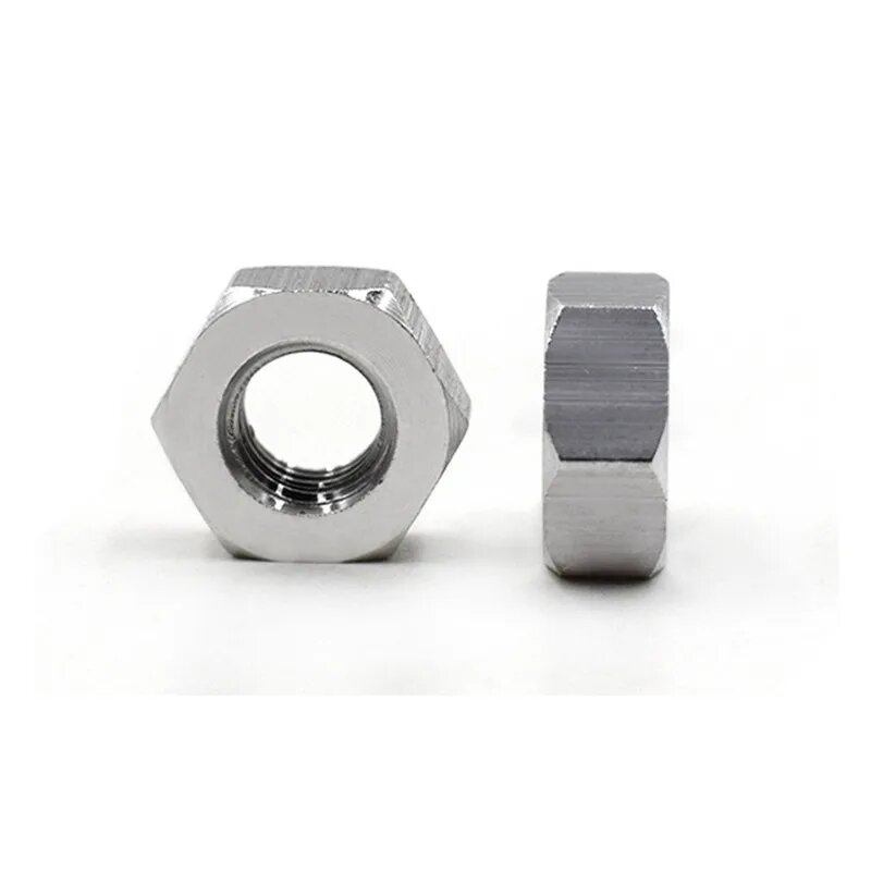 Алюминиевые гайки DIN934 Baigood M2-M24 M3 200pcs