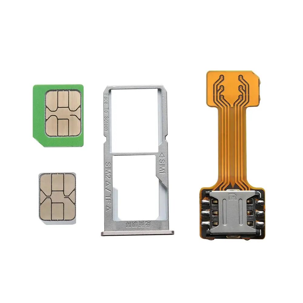 Адаптер Nano SIM для двух SIM-карт — фото 1
