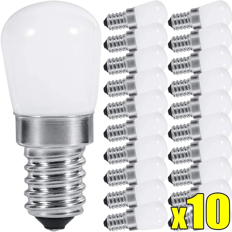 Светодиодные лампы для холодильника E12 E14 220В E14- White Light, 4PCS