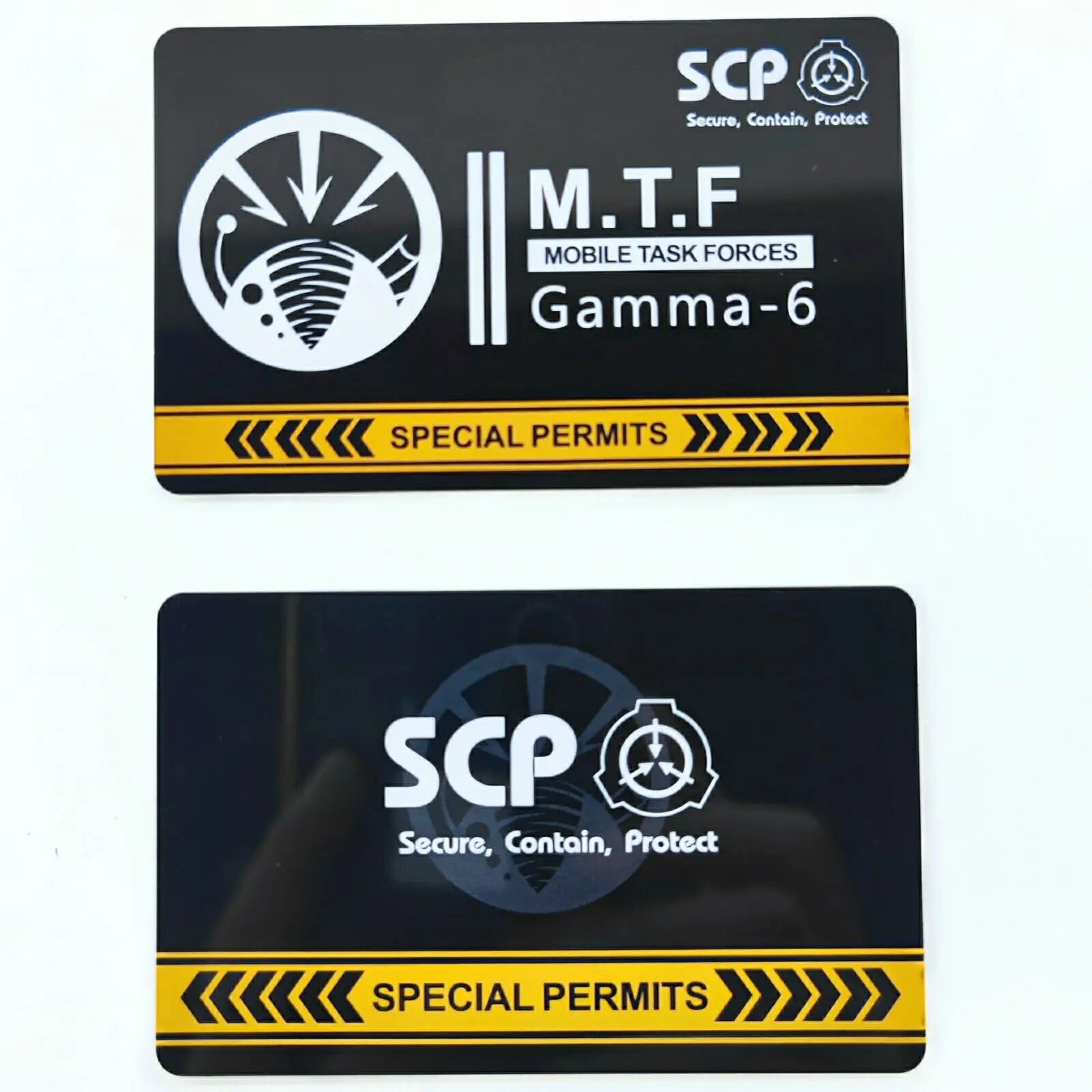 Косплей-карта SCP Foundation M.T.F Gamma-6