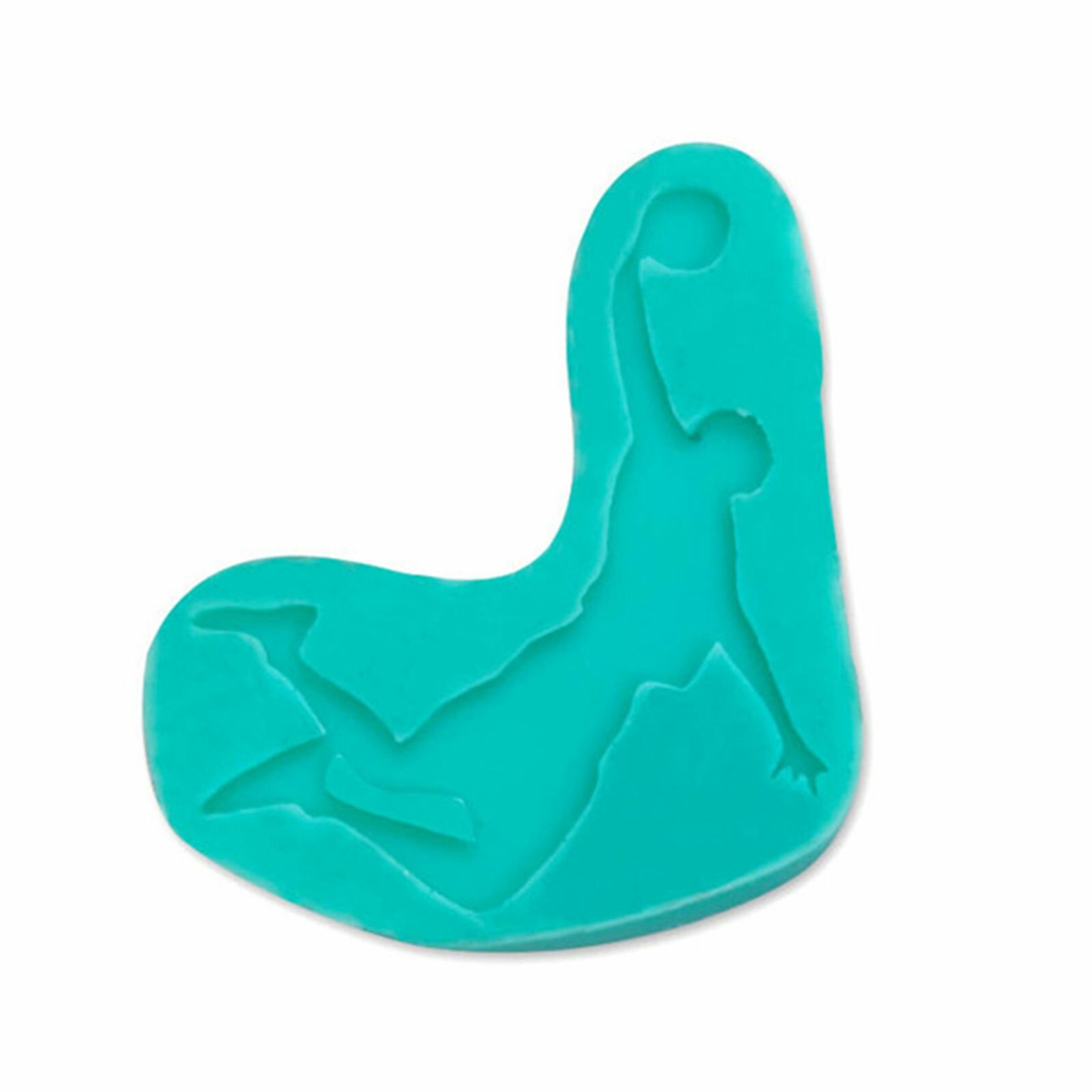 Силиконовая форма для баскетбола и настольного тенниса (случайный цвет)-mold F1401LQ