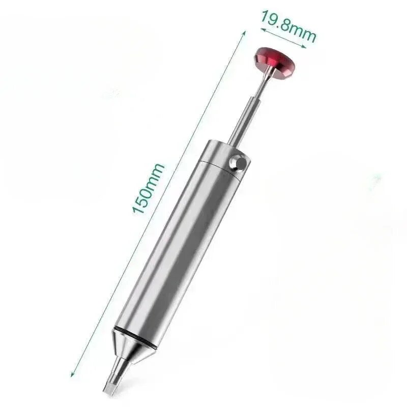 Новый алюминиевый оловоотсос-мощный вакуумный присоска для припоя с пистолетом для удаления олова, ремонт паяльника, сварочный аксессуар