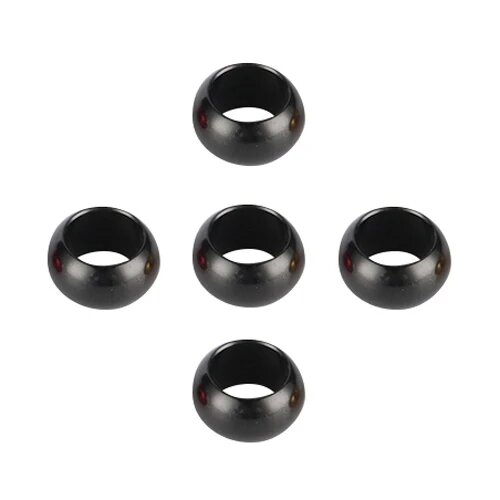 Кольца для лап голубей Adhere To Fly, алюминиевые, 30 шт. Черный, 8mm, Black