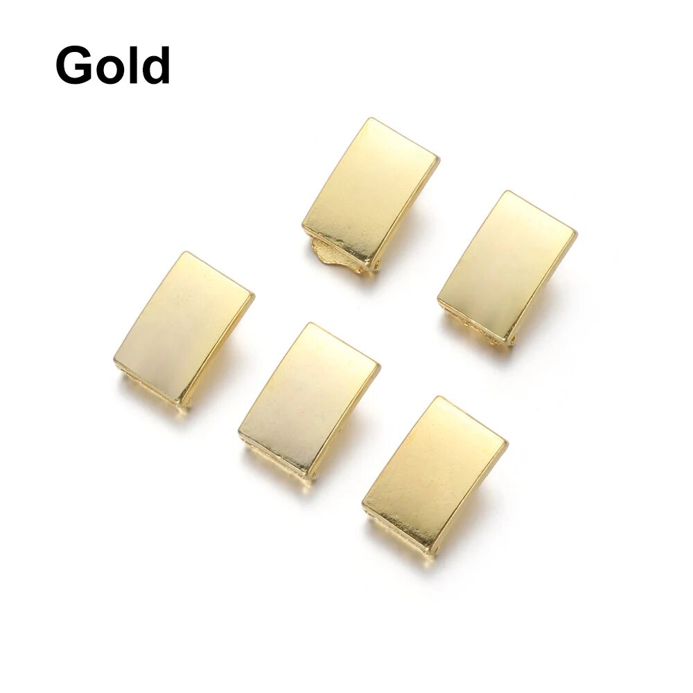 5 шт. Металлические пряжки для кукол, Gold