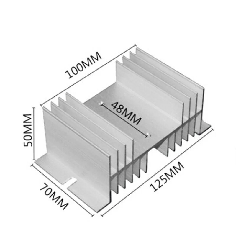 Однофазное твердотельное реле SSR-10DD 25DD 40DD 80A 100A SSR DC Control DC 3-32VDC To 220VDC 600V 10A 25A 40A DD