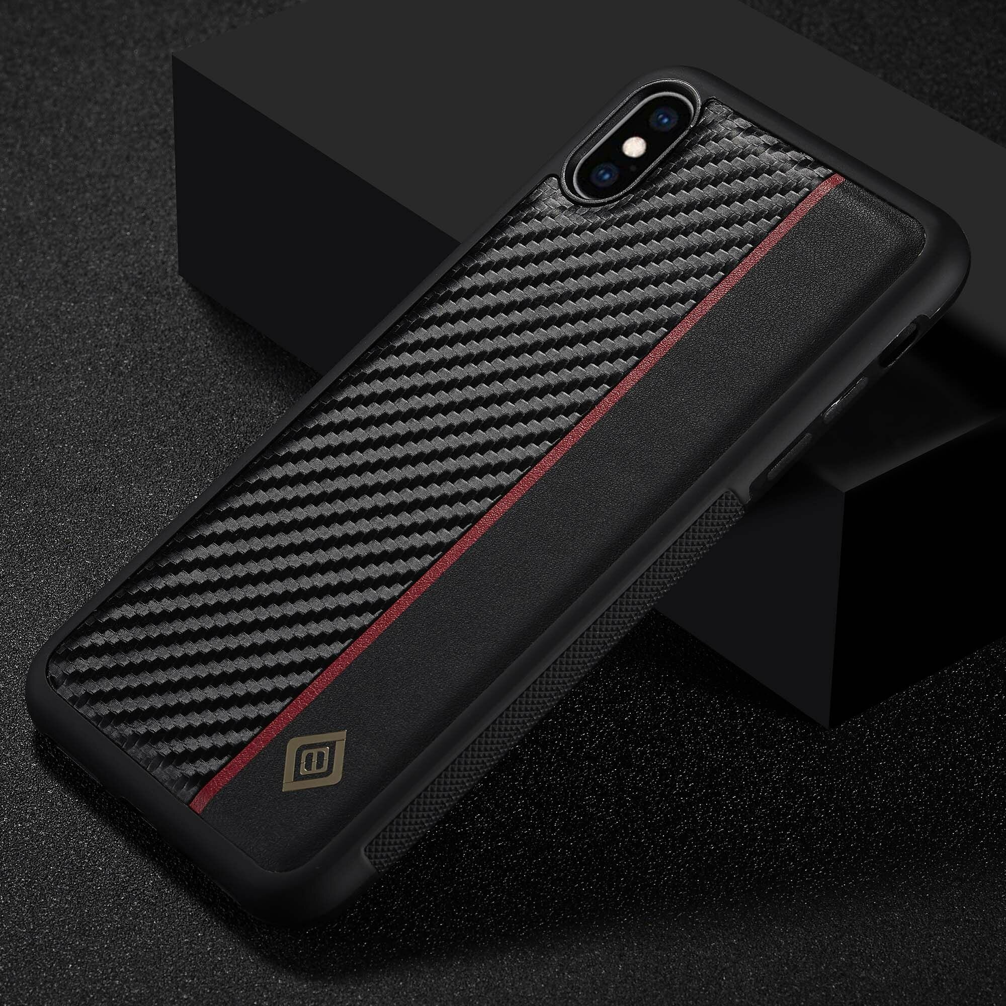 LCIMEEKE Роскошный чехол для iPhone XS Max(на Айфон XC макс) защитный чехол для бизнеса кожаный чехол