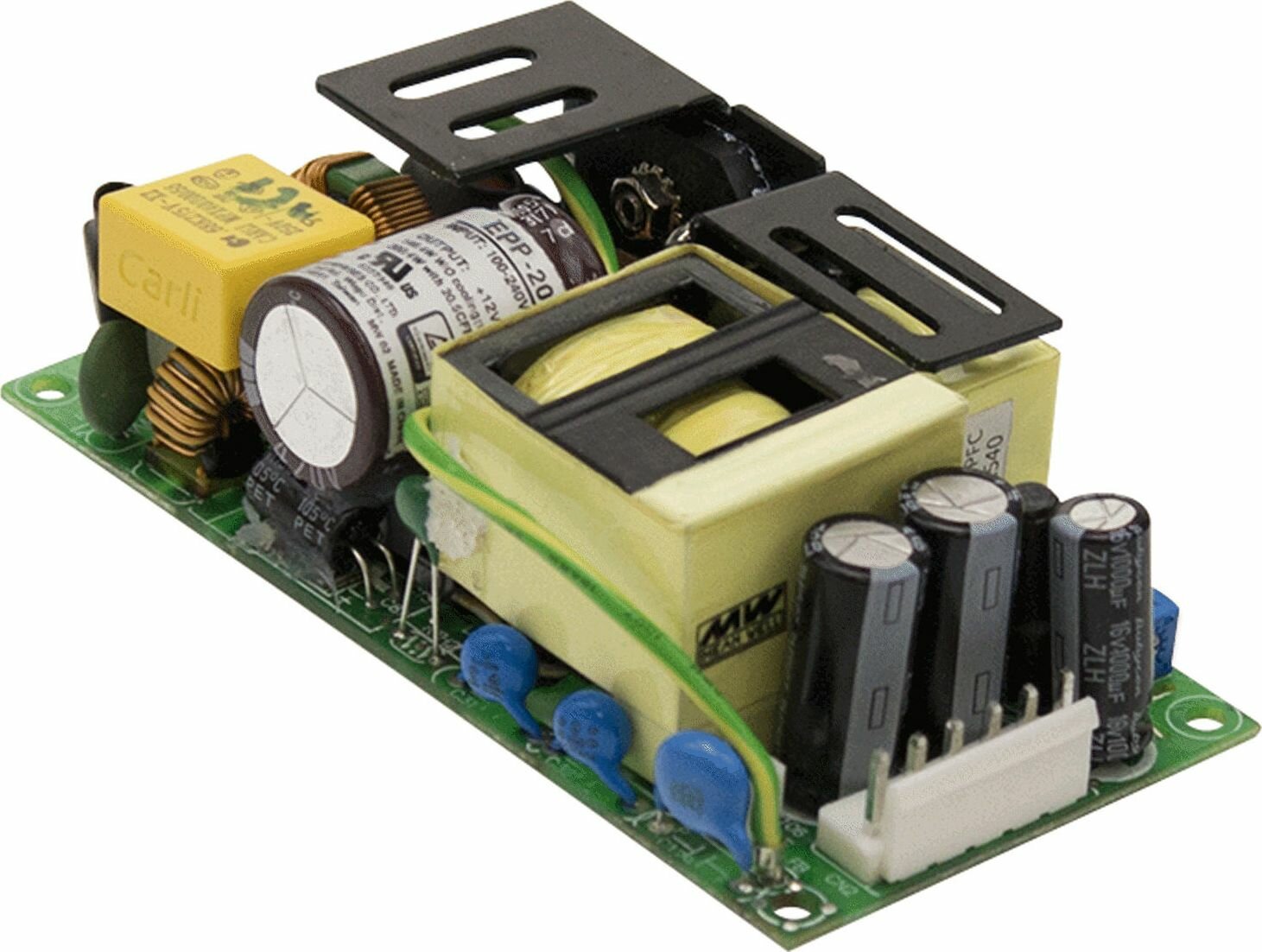 Импульсный блок питания MEAN WELL EPP-200-24 Блок питания: импульсный без корпуса 200Вт 127-370ВDC OUT: 1 1шт