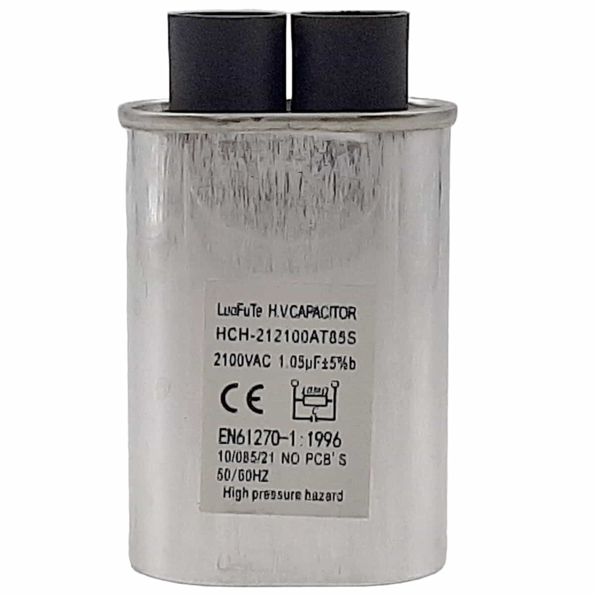 Конденсатор HCH-212100AT85S высоковольтный 2100VAC 1.05mF для микроволновой печи (СВЧ)