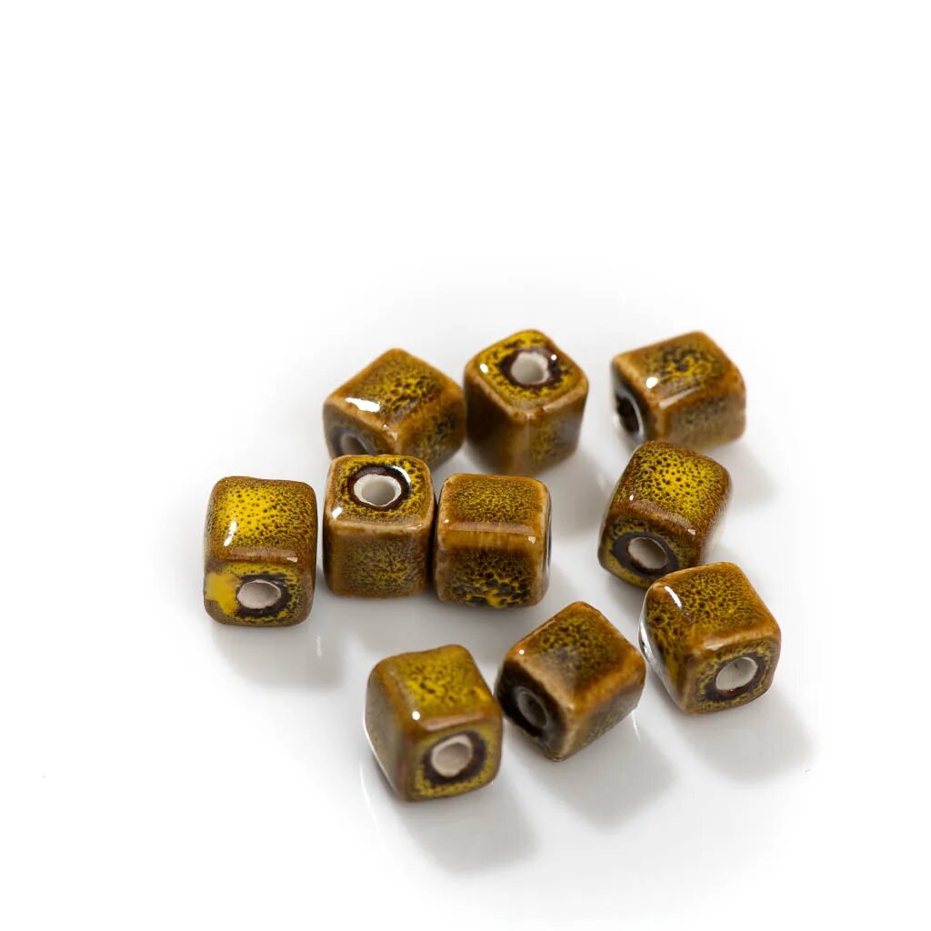 Многоцветные керамические бусины Midofare 10 мм 10pcs-TCZ153