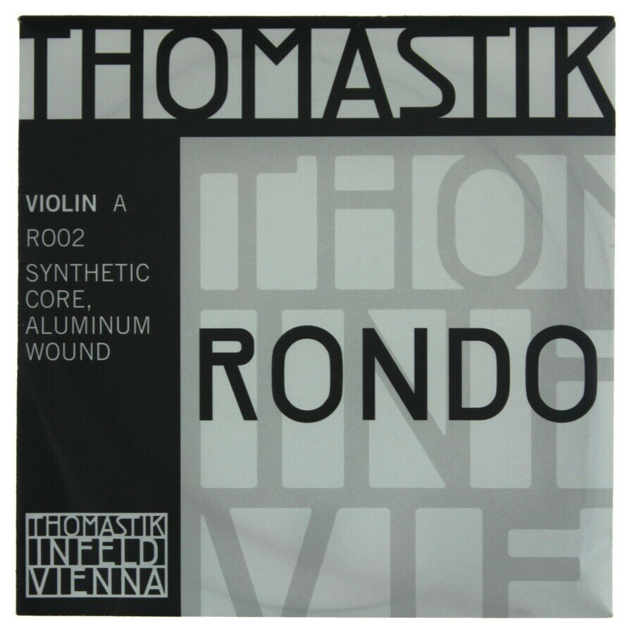 Струна скрипичная А(ЛЯ) RO02 Rondo, синтетика/алюминий, Thomastik