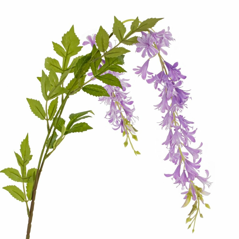 Цветок искусственный Глициния, 10х5х111 см KSM-814666