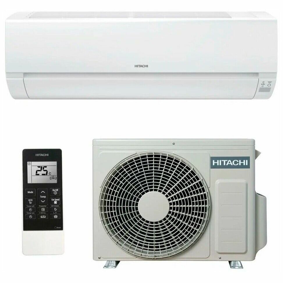 Настенная сплит-система Hitachi RAK-35REF/RAC-35WEF белый