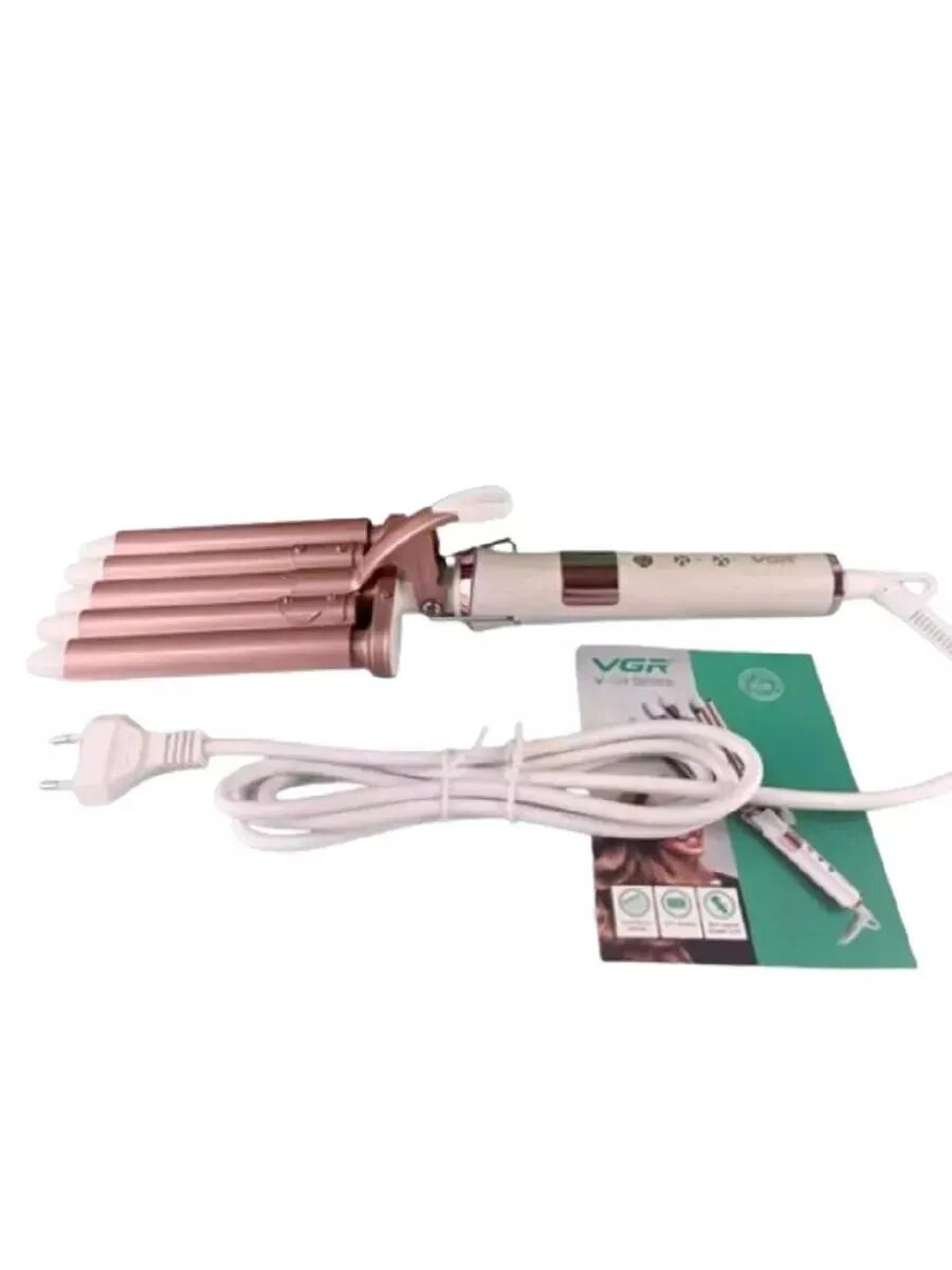 V528 Щипцы для укладки волос, 5 волн