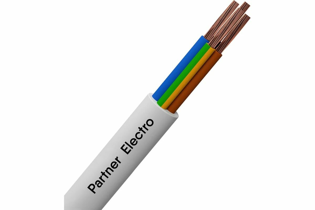 Провод Партнер-Электро ПВС 4х1,5 ГОСТ (5м) P020G-0405-C005